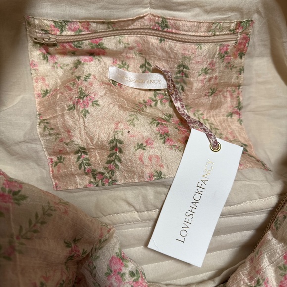 LoveShackFancy | Bags | Rare Loveshackfancy Rose Shelby Weekender Bag ...